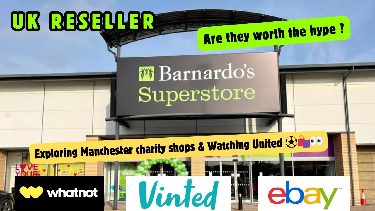 Finding an insane item in Manchester charity shops & watching Man ...