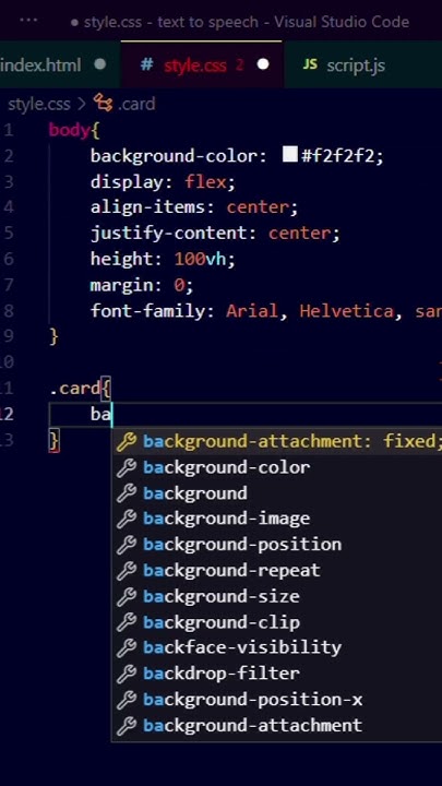 How To Convert Text-To-Speech In JavaScript - YouTube