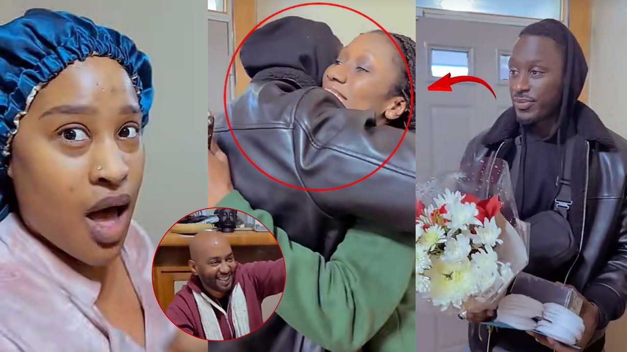 Cadeau d'anniversaire pour Massamba série Coeurs Brisés depuis USA à la ...