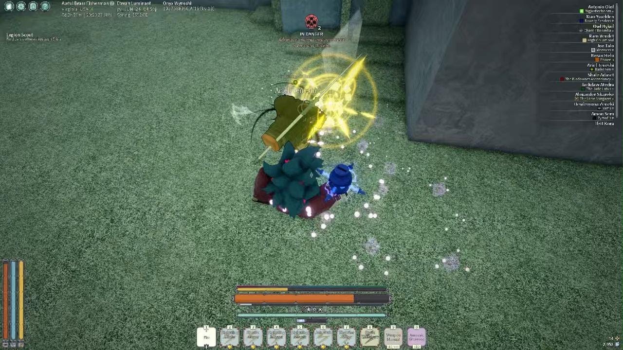 Jumping a dirty void walker in deep woken - YouTube