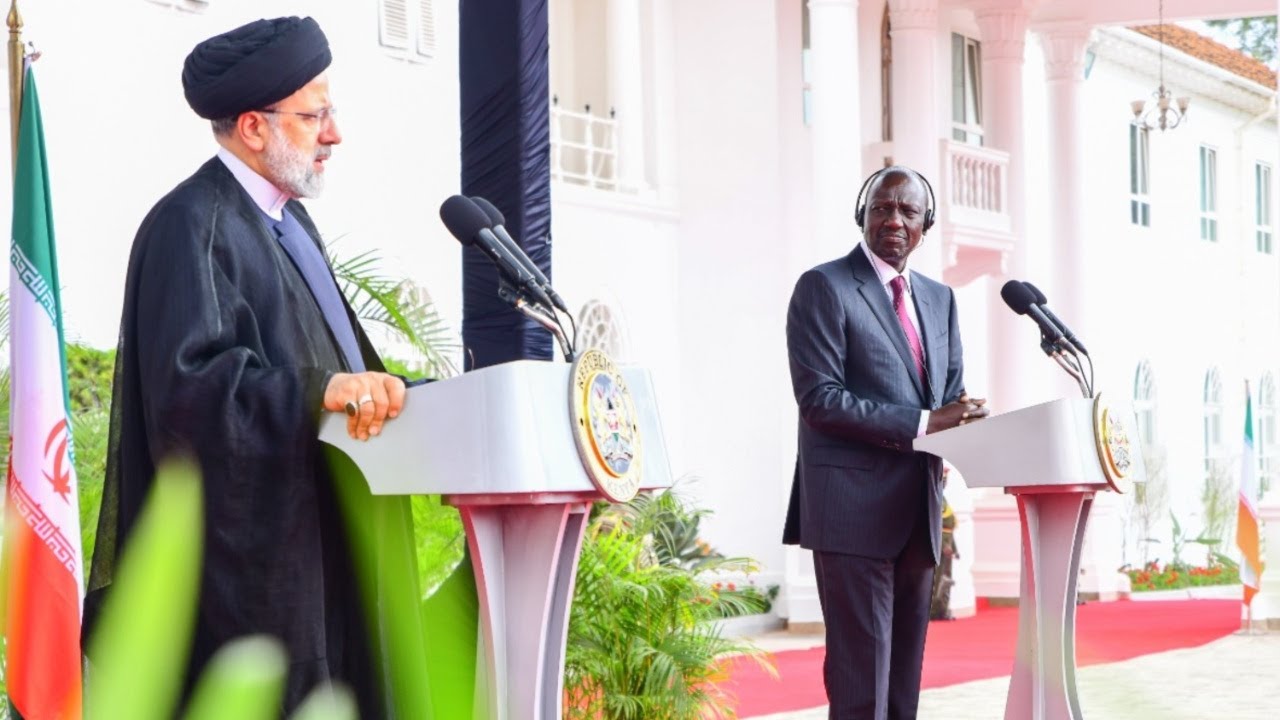 PRESIDENT RUTO & IRAN PRESIDENT EBRAHIM RAISI'S MOST WAITED JOINT PRESS ...