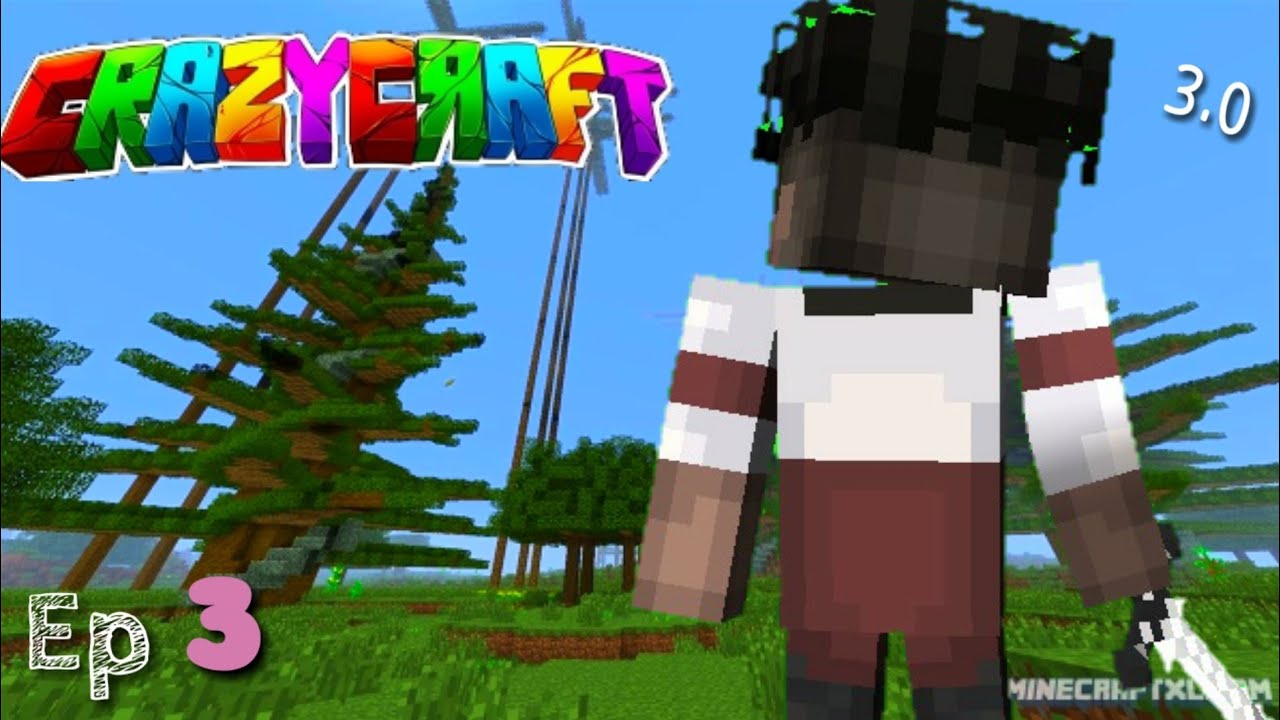 Exploring the ant dimension|Crazy Craft 3.0 Ep[3] - YouTube
