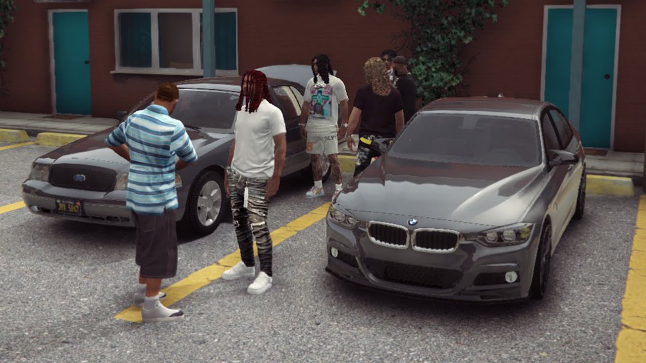 Chillin With The Gang! #5 NRP S5 (GTA 5 Real Hood Life 8) - YouTube