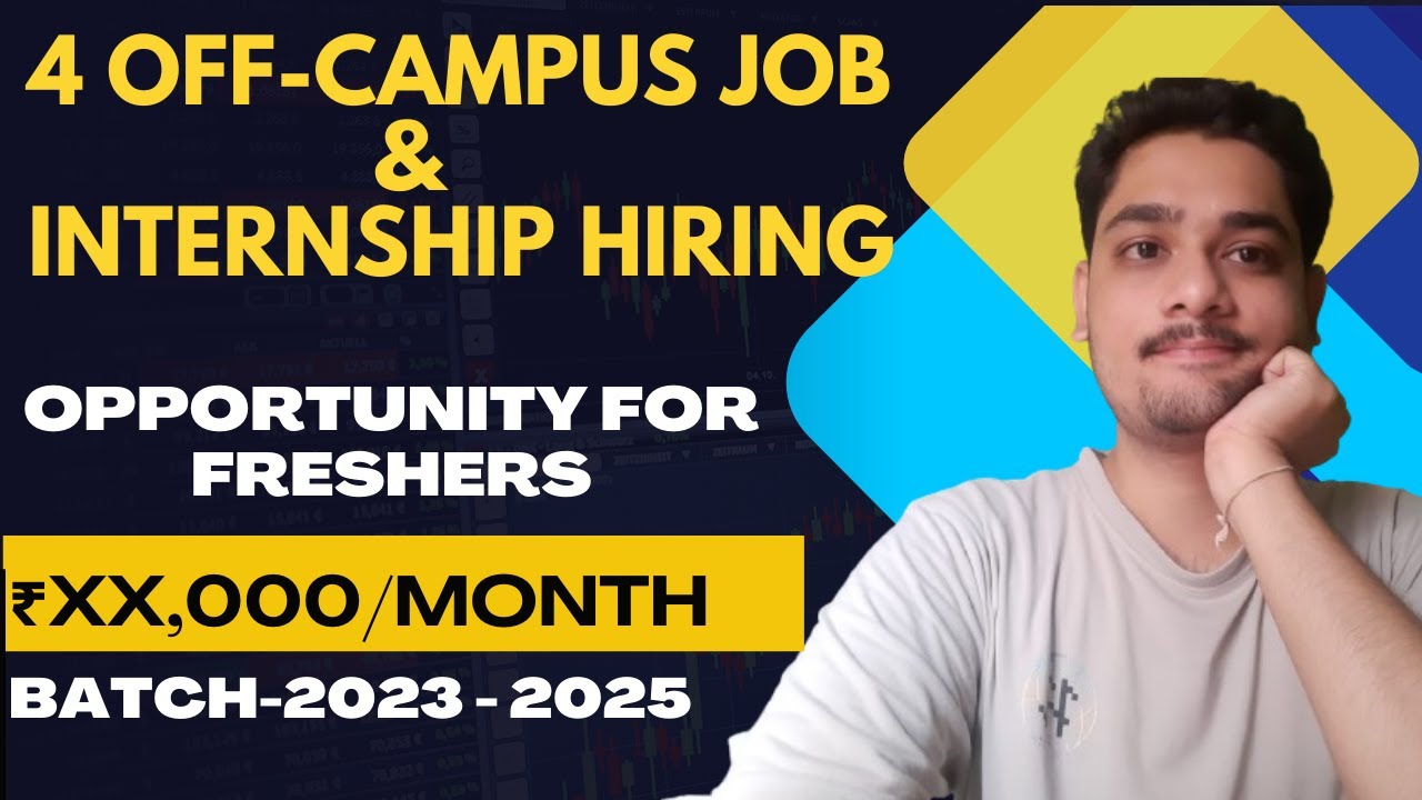 4 Amazing Hiring For Freshers || Off-Campus Hiring|| INFOR || Xiaomi ...