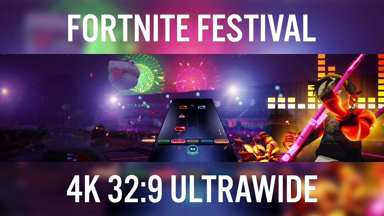 The Final Countdown | Fortnite Festival Lead FC [4K 32:9 Ultrawide ...