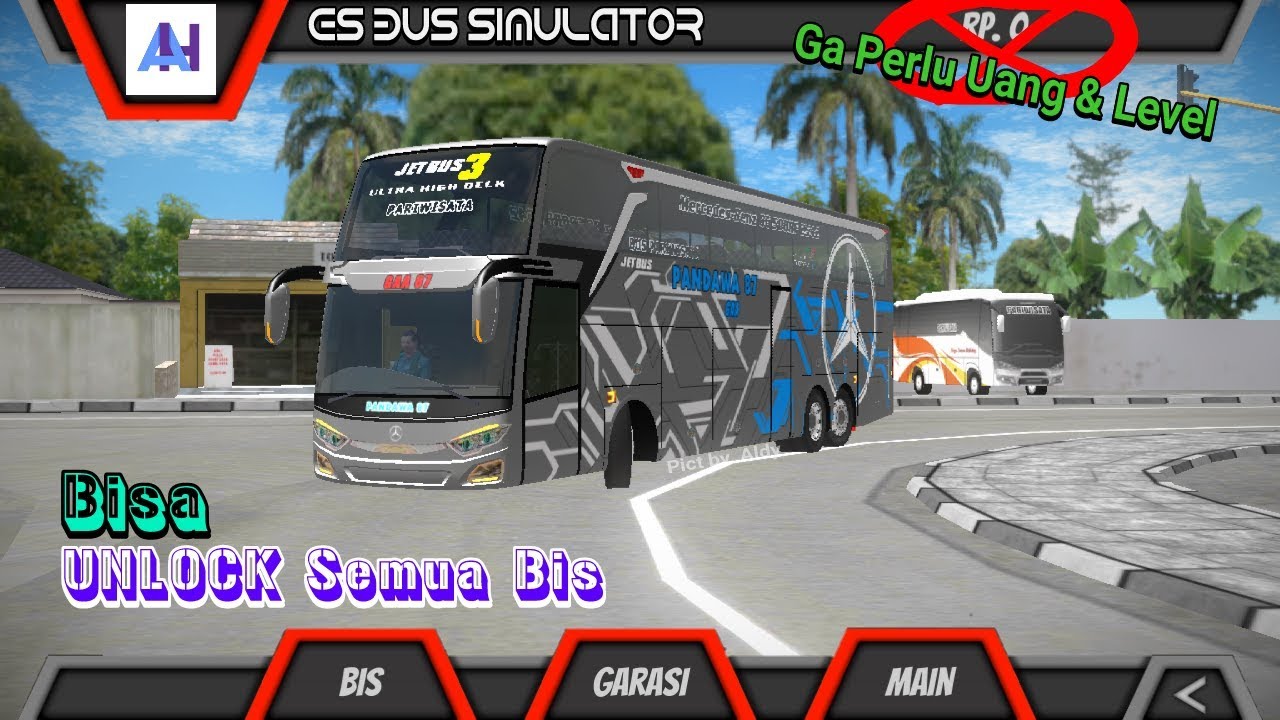 Pake Semua Bis GRATIS!!! | Cara unlock semua bis di ES bus Simulator ...