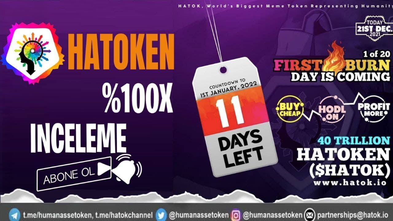 HATOKEN - İnceleme -Review - x100! 🚀🔥 #crypto #kriptohaber # ...