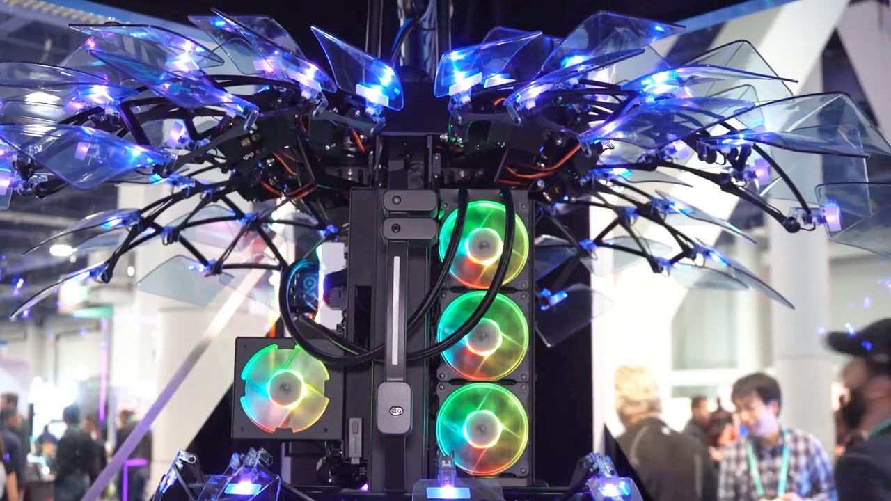 InWin Diéy Signature Edition Case With Futuristic Design #CES2020 - YouTube