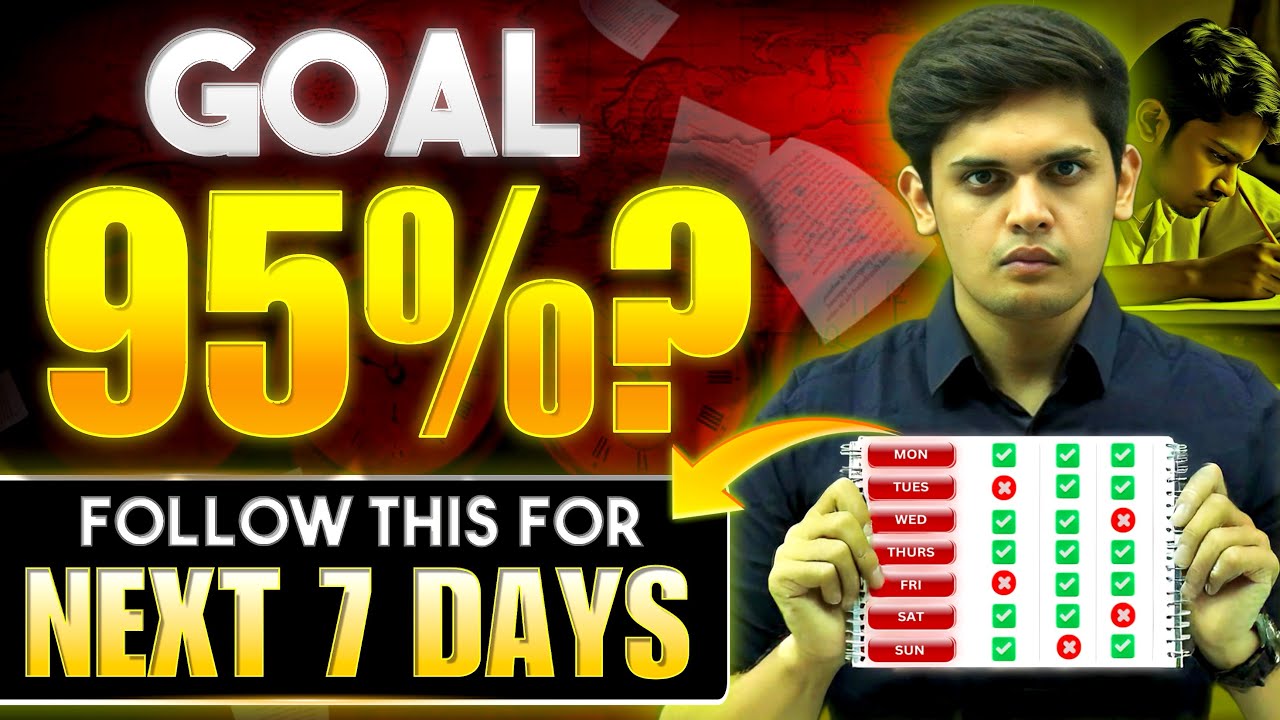 Follow this for Next 7 Days🔥| Strong Motivational Video| Class 9th/ 10th| Prashant Kirad - YouTube