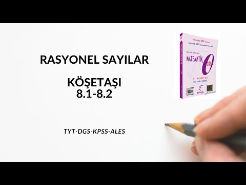 RASYONEL SAYILAR KÖŞETAŞI 8.1-8.2 KAREKÖK YAYINLARI (MATEMATİK SIFIR)