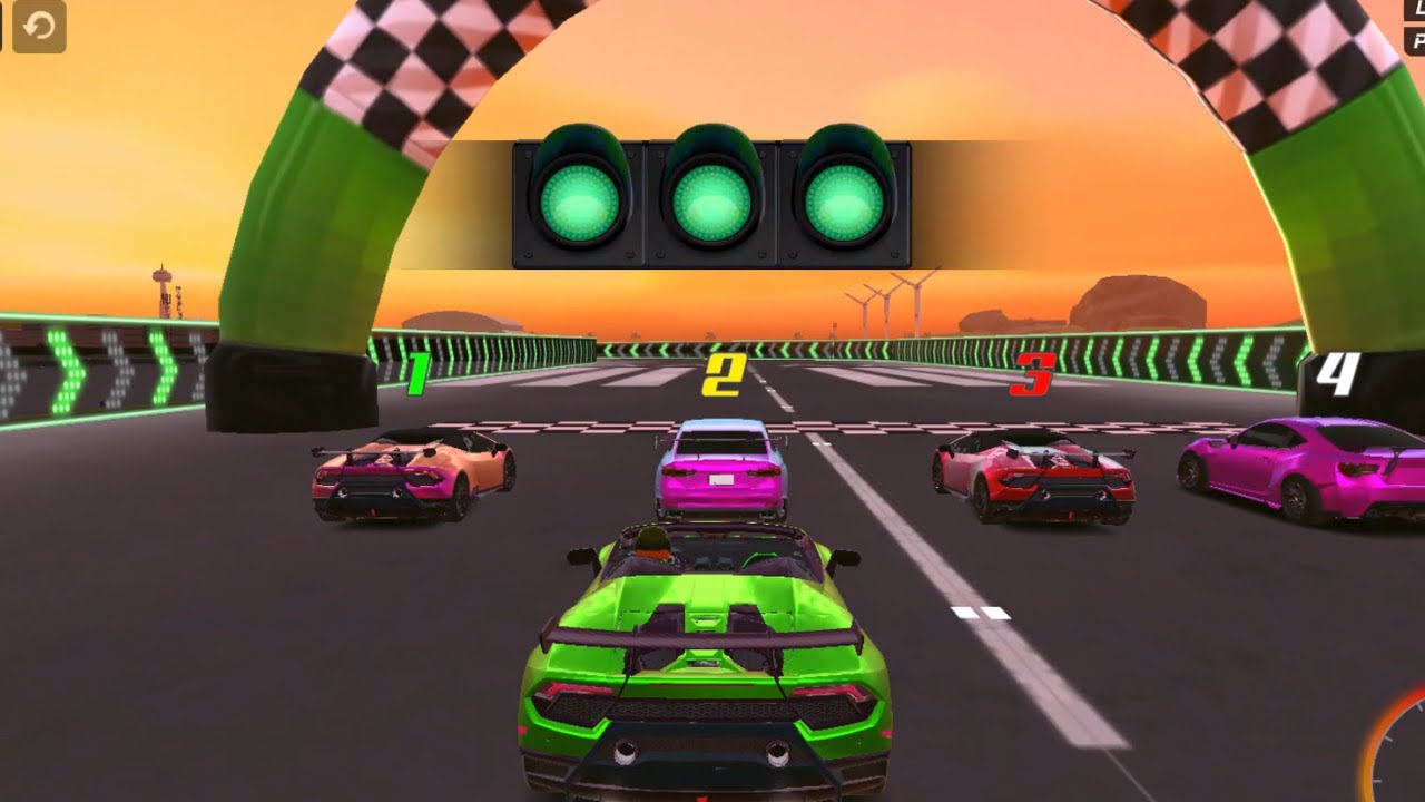 Night City Racing: Level 1 Racing Gameplay - YouTube