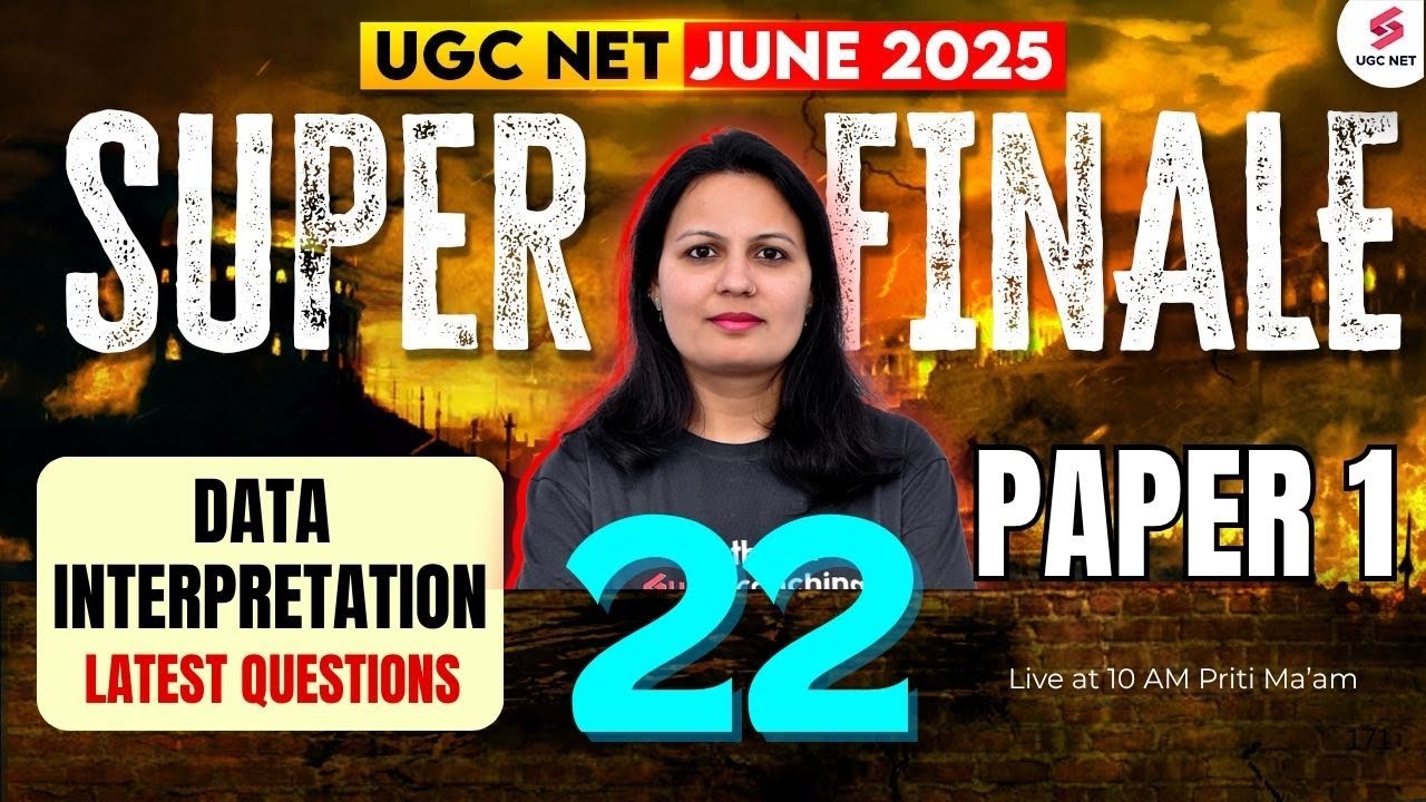 UGC NET Paper 1 Data Interpretation PYQ | Data Interpretation Paper 1 Questions | Paper 1 by ...