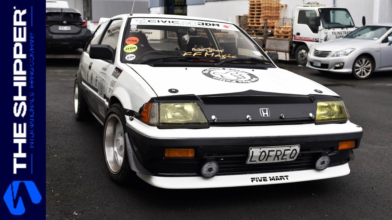 Old-School JDM Honda | Vehicle Export Process | The Shipper Ltd - YouTube