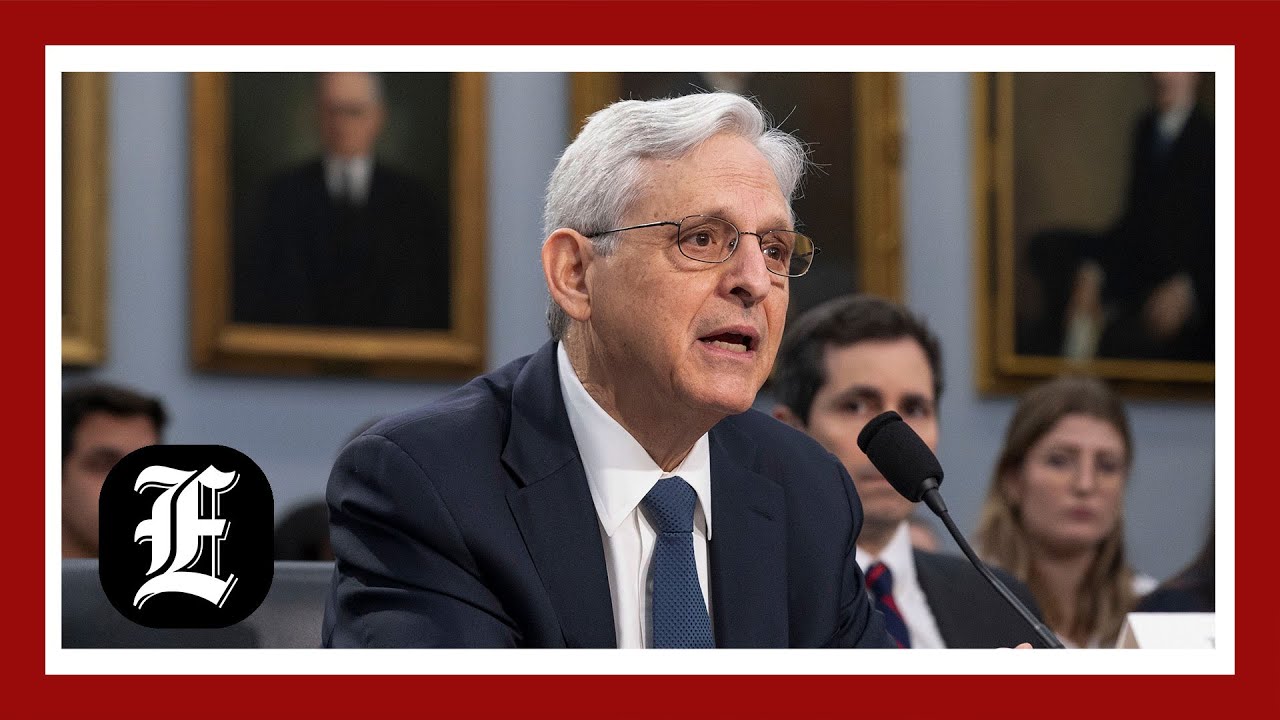 WATCH LIVE: Merrick Garland testifies in House judiciary Committee ...
