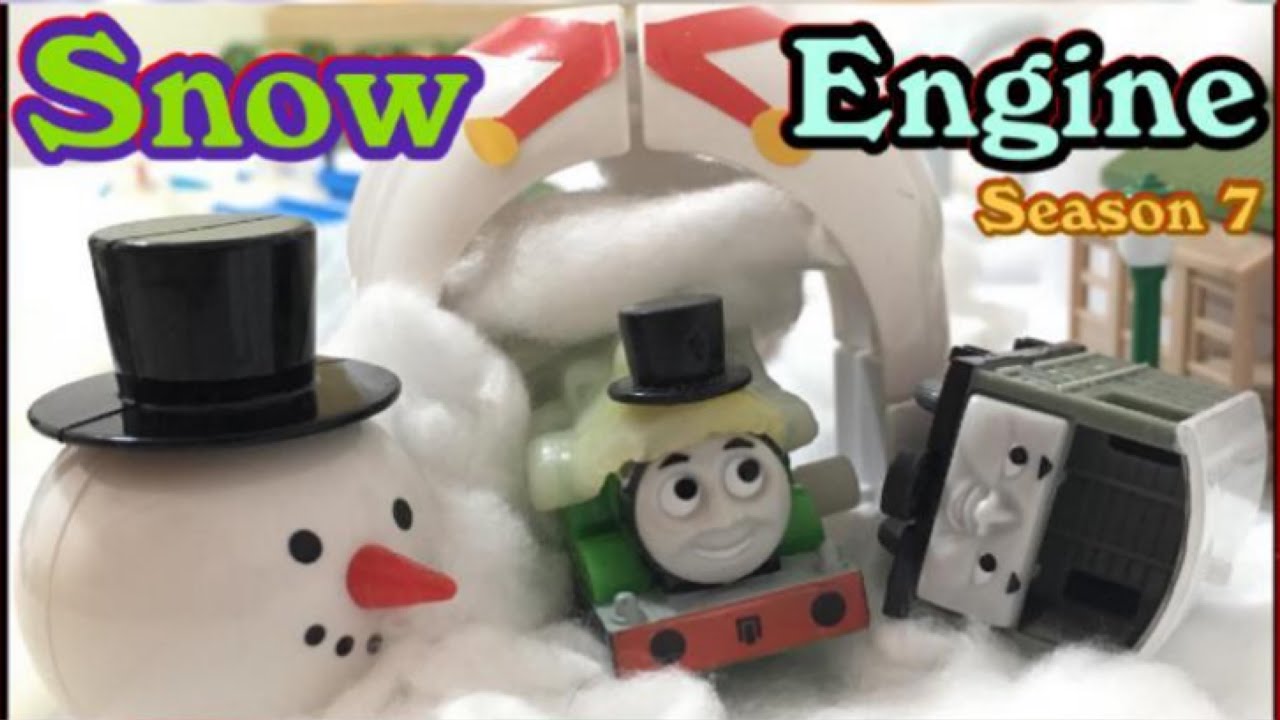 Snow Engine (Capsule Plarail Remake) Christmas Special - YouTube