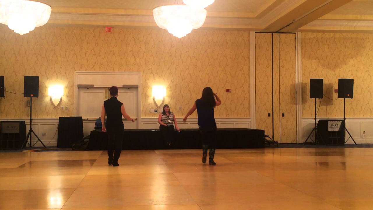 Freaky Girl Line Dance by Masters In Line Demo @ Showdown 2016 - YouTube
