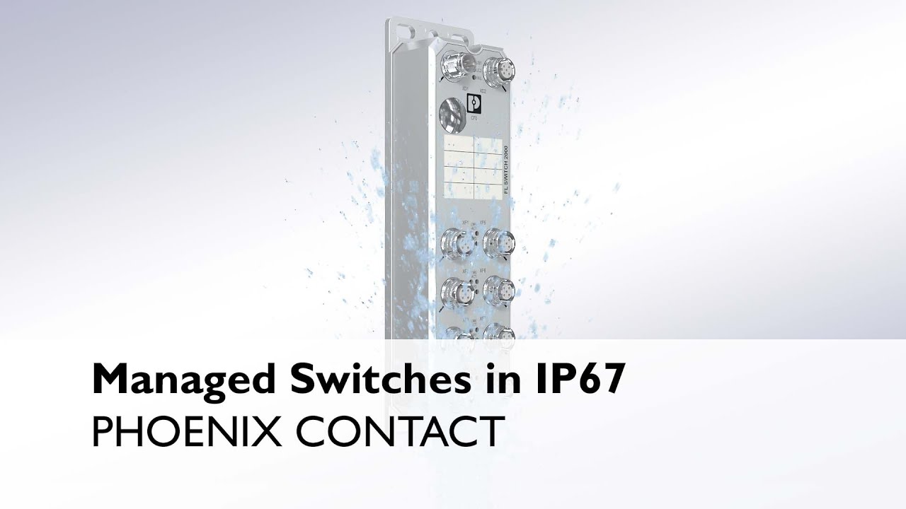 Managed Switches with IP67 - YouTube