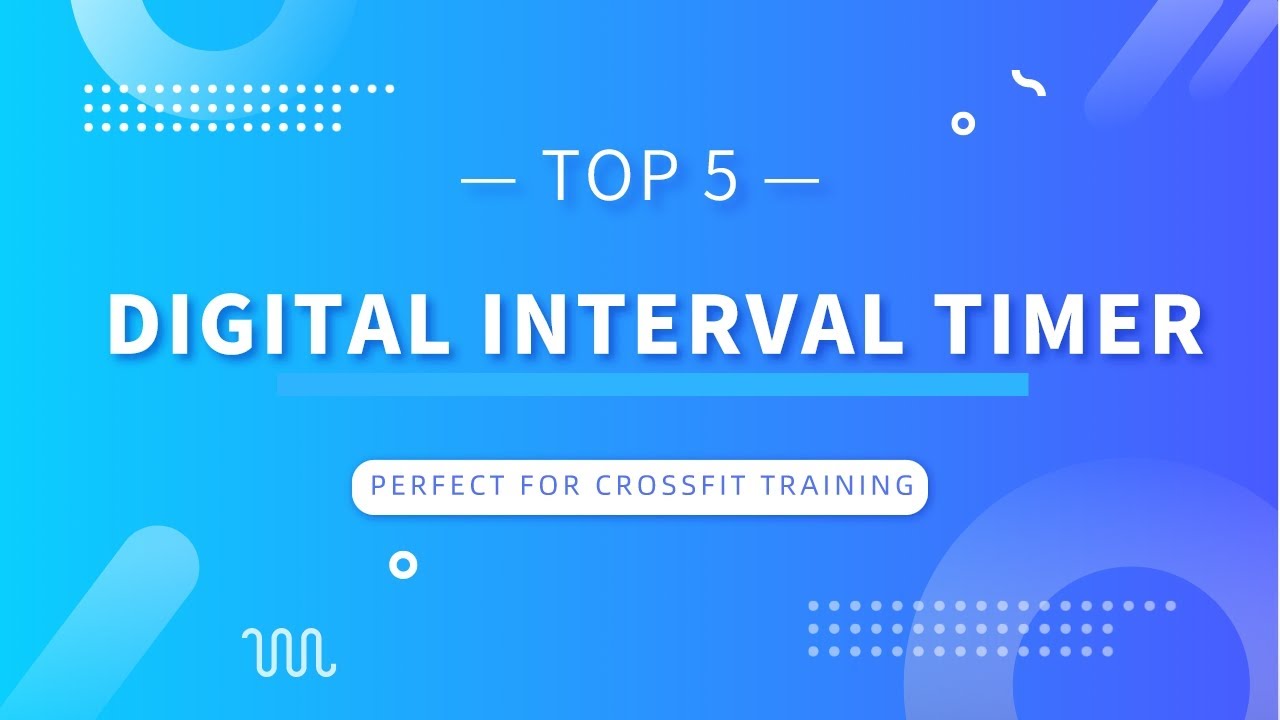 Best Crossfit Wall Timer (Interval, Tabata, EMOM, AMRAP, Countdown ...
