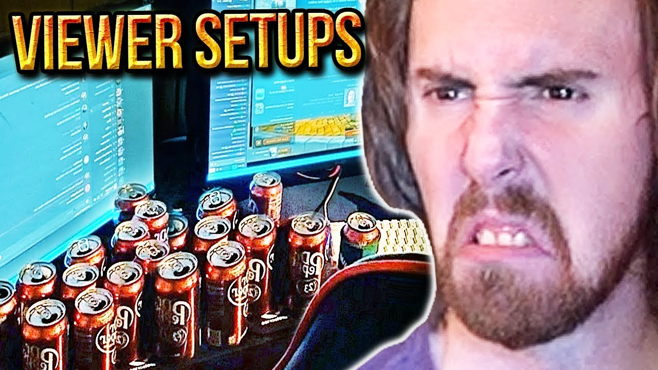 DETHRONED!? A͏s͏mongold ROASTS His Viewers PC Setups (ft. Mcconnell ...