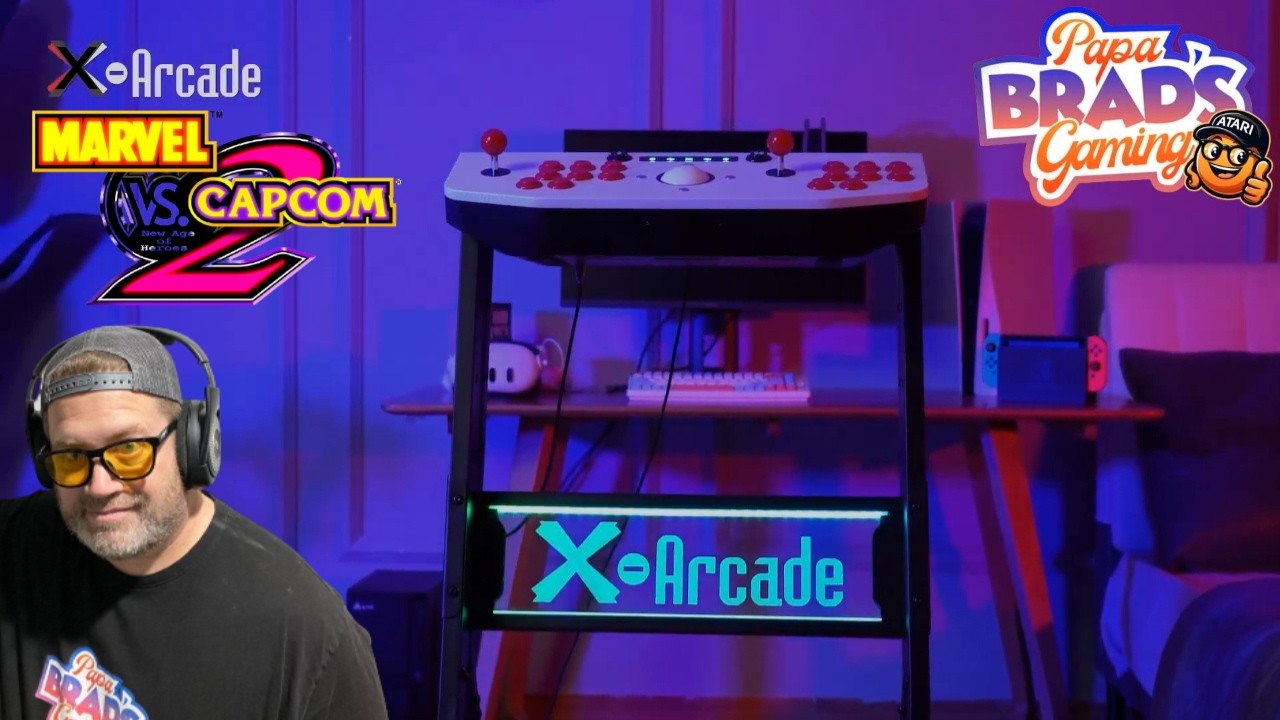 X-Arcade Arcade2TV XR Review with Papa Brad's Gaming! A great retro ...