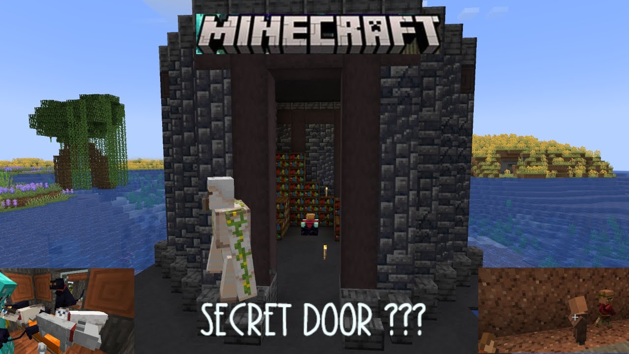 Cats, villagers, enchants and secret doors? | Minecraft Stardom SMP ...