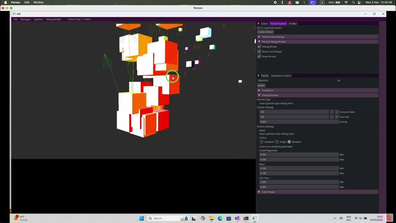 BEE Retake: Particles and ImGui - YouTube