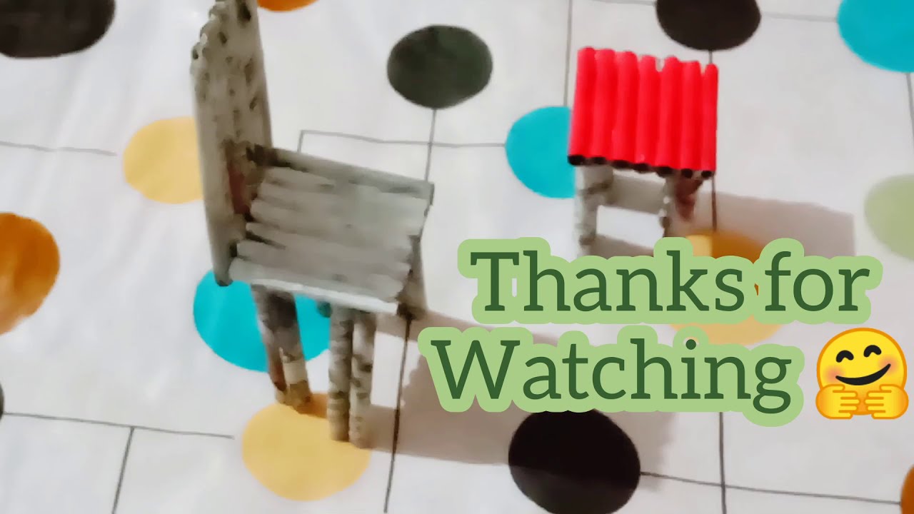 Easy crafts | Newspaper crafts | paper chairs - YouTube
