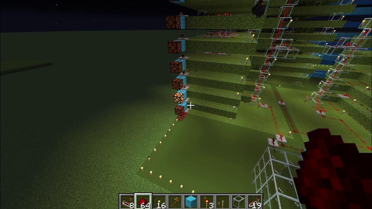 over schedule and behind budget, binary adder (redstone computer) - YouTube