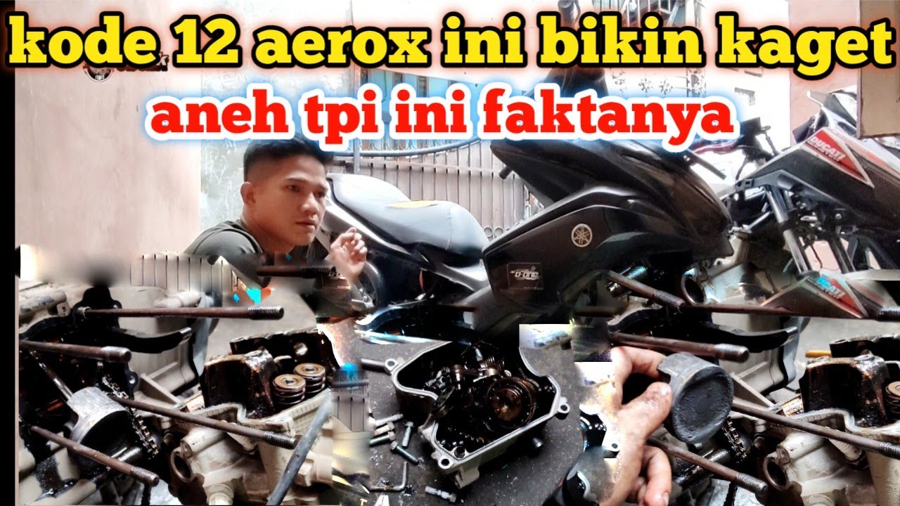 Berawal dari kode 12 aerox ini gak kunjung sembuh ternyata ujungnya ...
