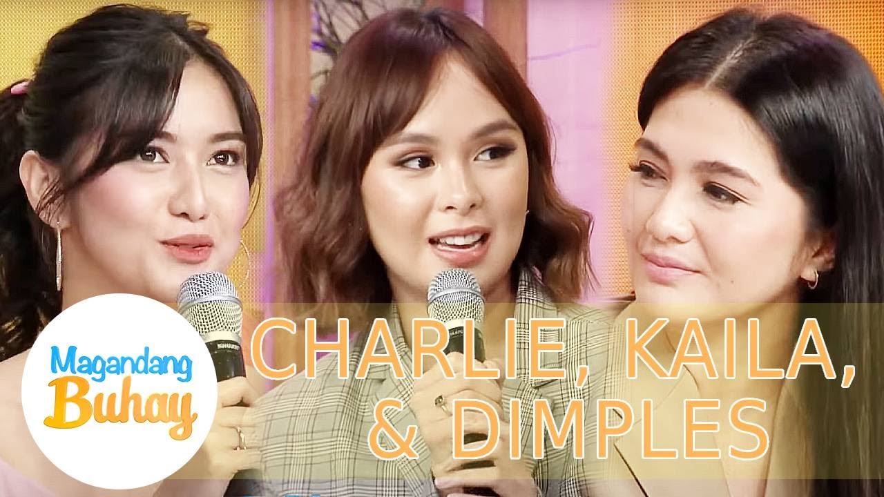 Charlie and Kaila describe Dimples | Magandang Buhay - YouTube