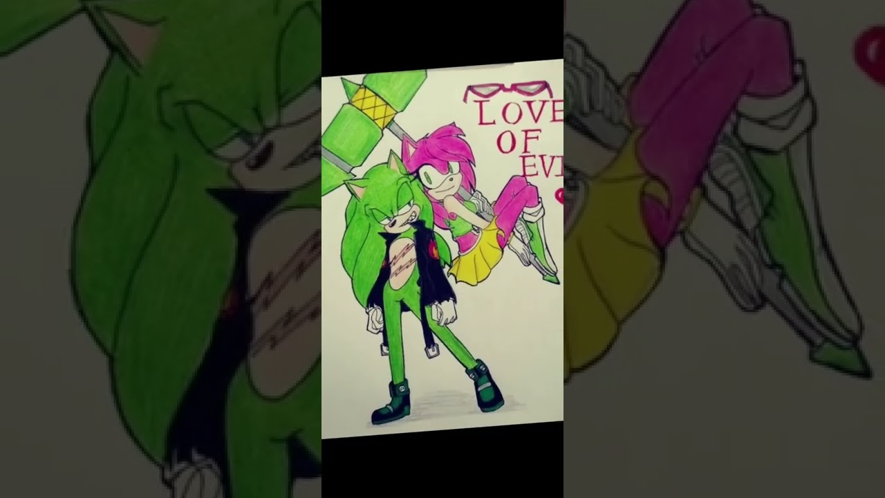 scourge x rosy💚💖 anti tails x fiona🧡 - YouTube