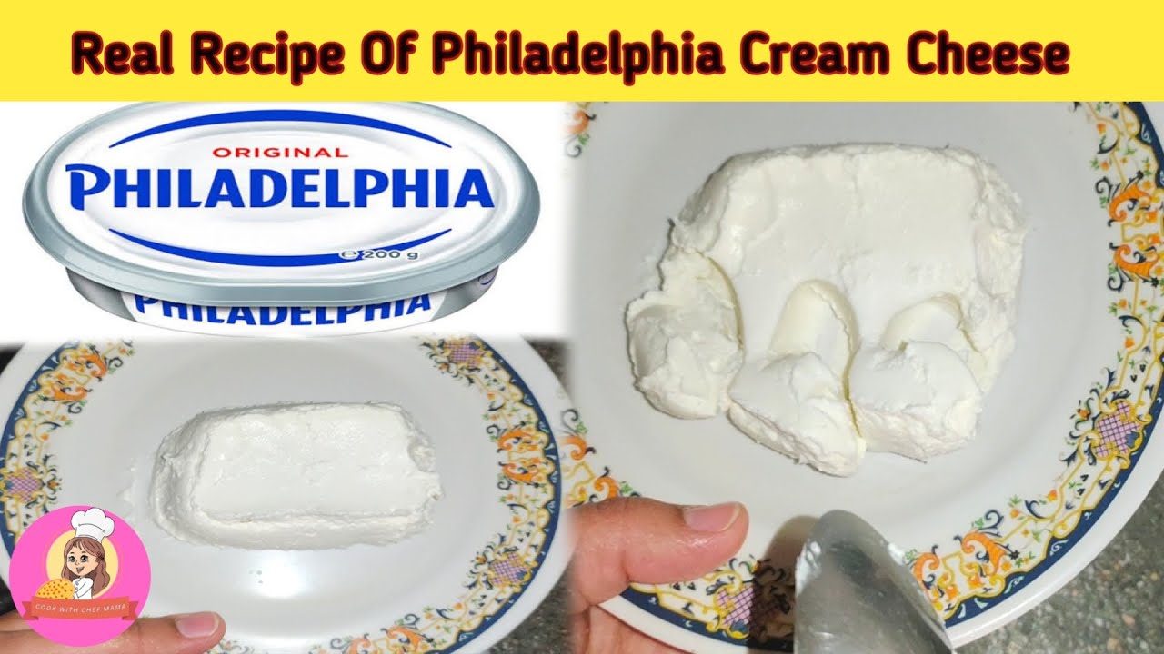 Homemade Cream Cheese Recipe | Philadelphia Style Cream Cheese | Cream ...