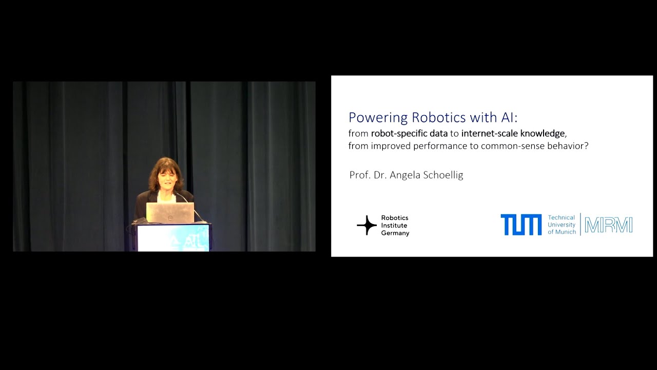Dr. Angela Schoellig - Powering Robotics with AI - YouTube