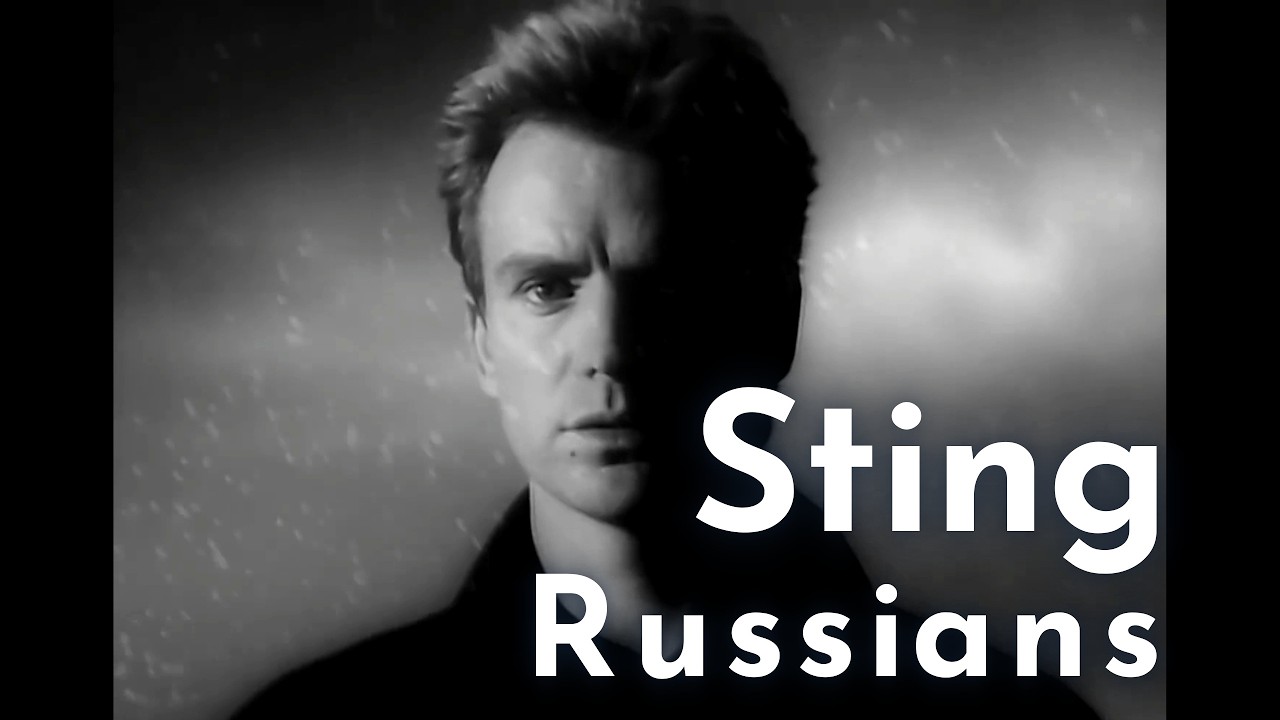 #bilingualsongs Sting - Russians (with English and Russian lyrics ...