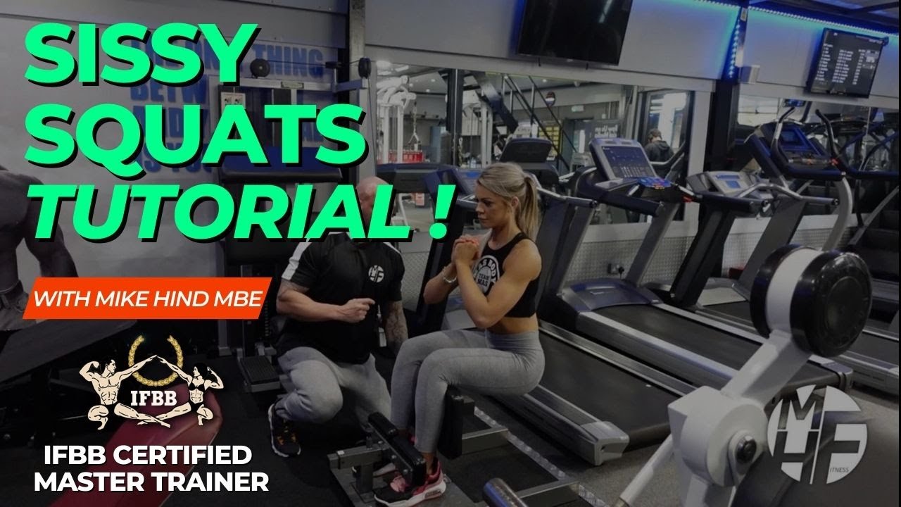 How To Do A SISSY SQUAT: A Step-by-Step Tutorial for Better Leg Workouts - YouTube