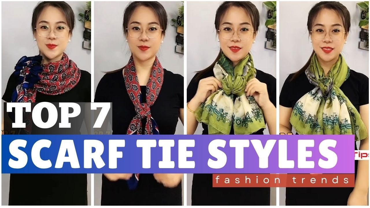 The 7 popular ways to wear a Scarf | Winter Scarf Styles Part-110124 ...