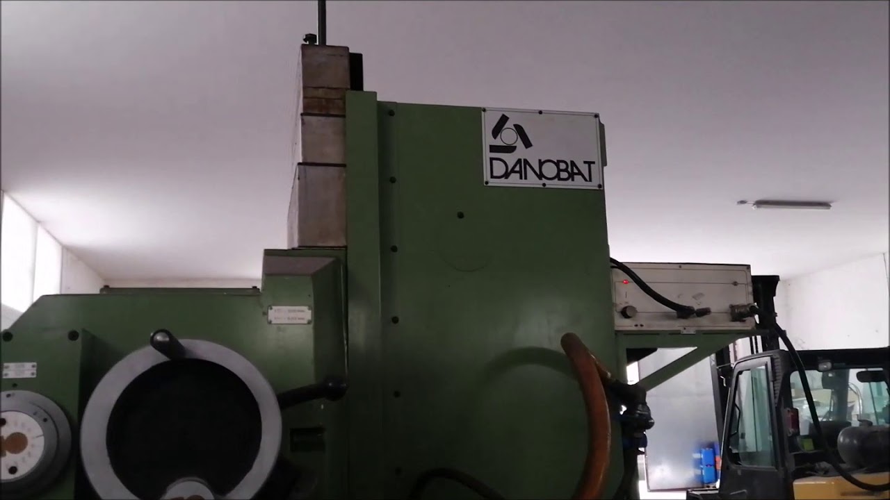 DANOBAT RT800 Surface Grinder - YouTube