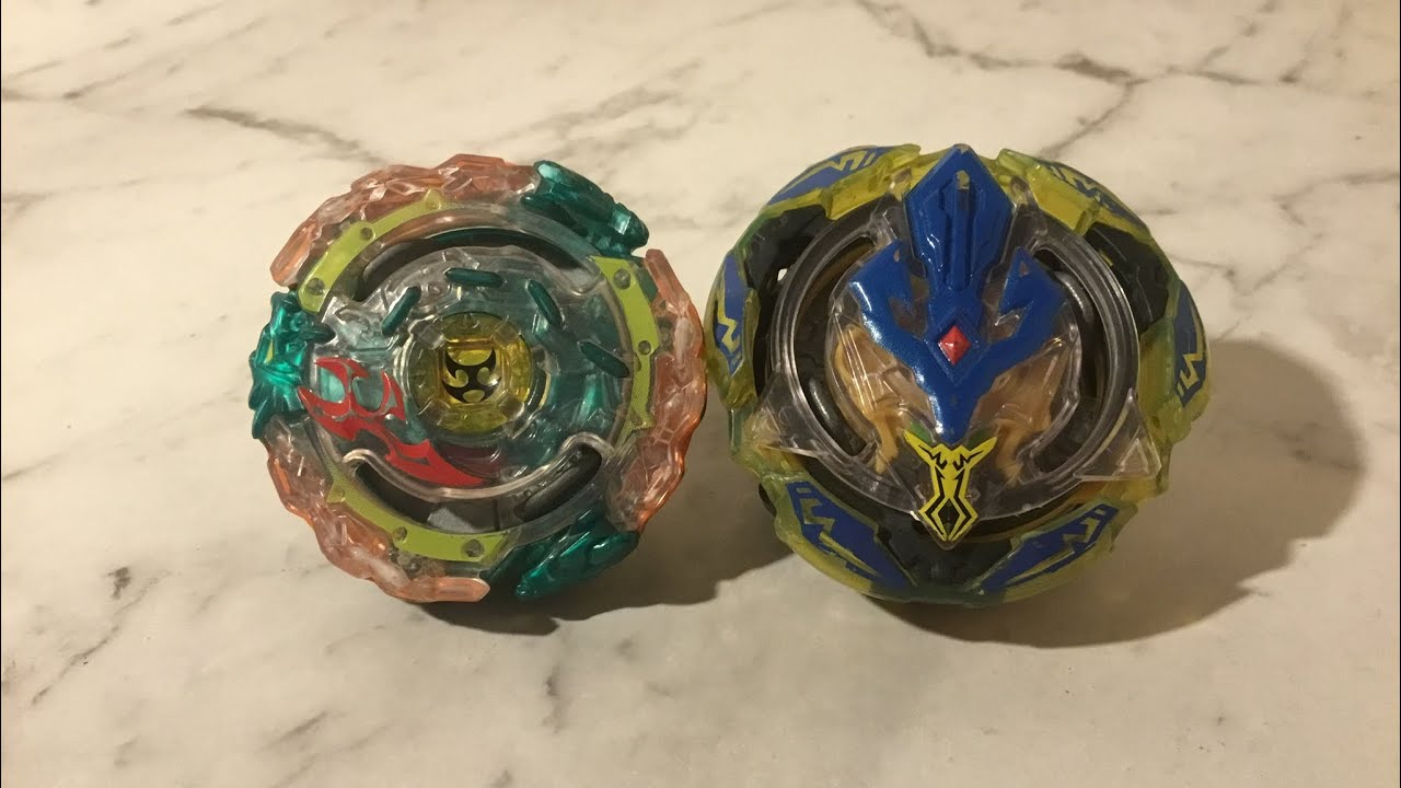Kerbeus K3 Vs Tide Treptune T3 Beyblade Burst Battle - YouTube