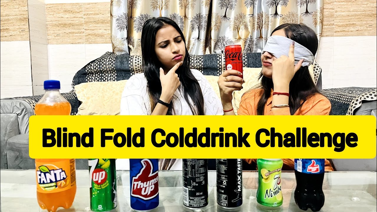 Blindfold cold drink challenge 🤔|| 365 Days 365 vlogs || Daily Vlogs || TheLakshmivlogtoday ...