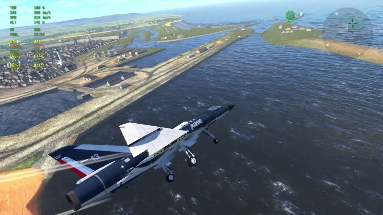 MIRAGE III V VTOL test | WAR THUNDER | - YouTube