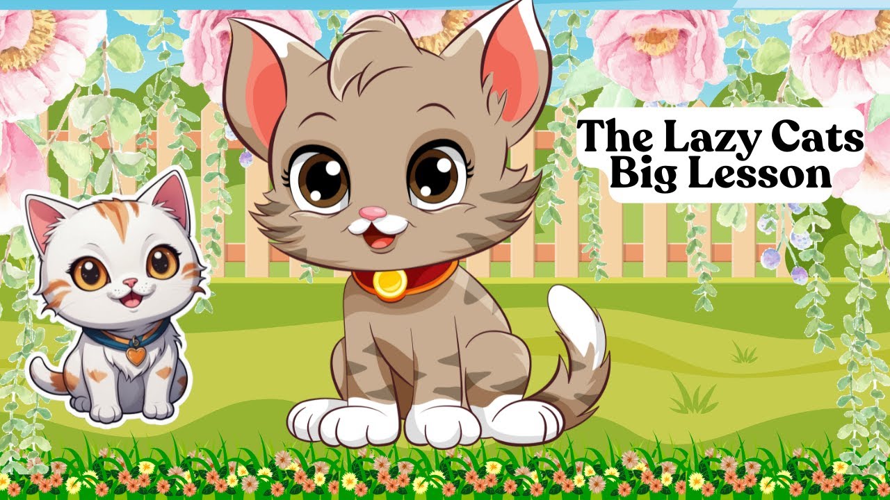 The Lazy Cats Big Lesson: How Hard Work Changed Their Lives! - YouTube