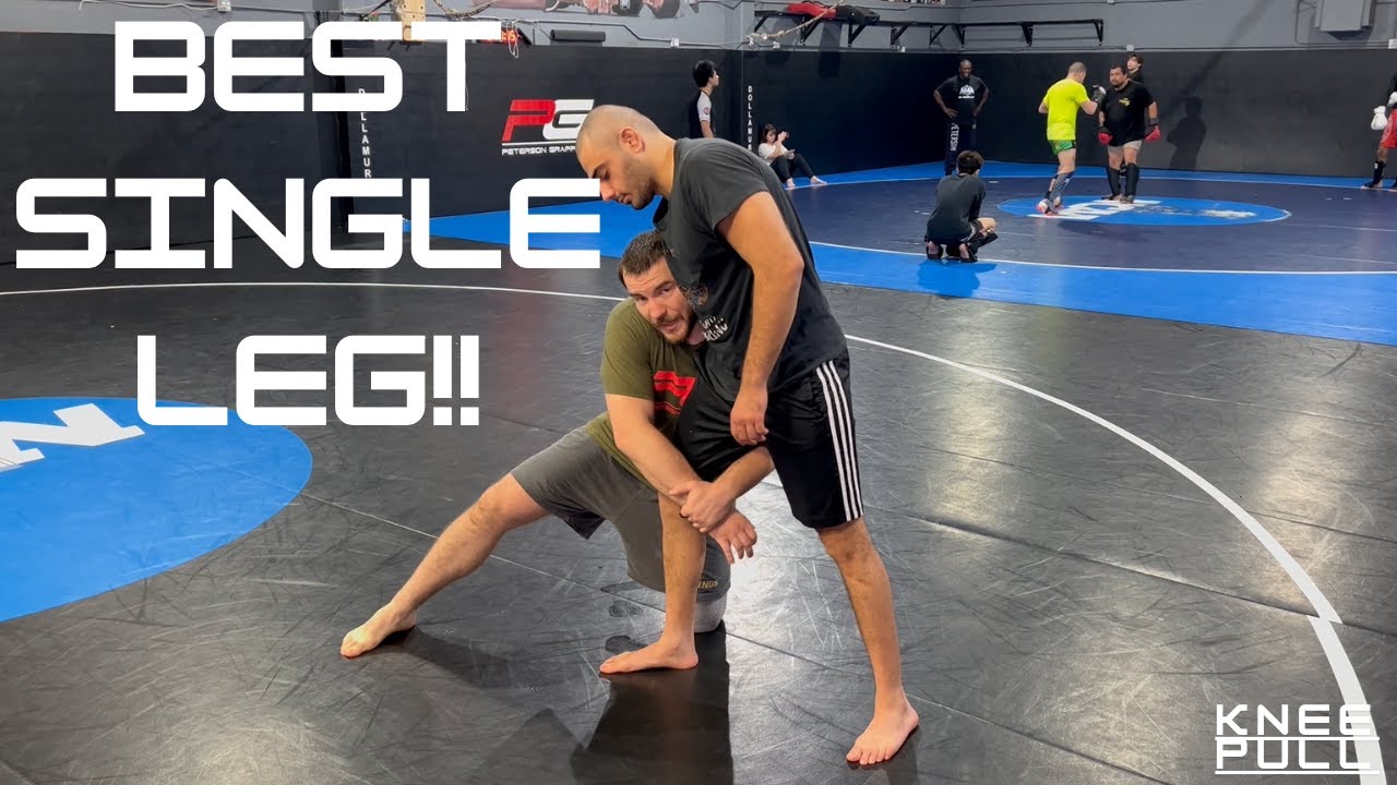 The Best Single Leg Takedown For Wrestling and BJJ!! - YouTube