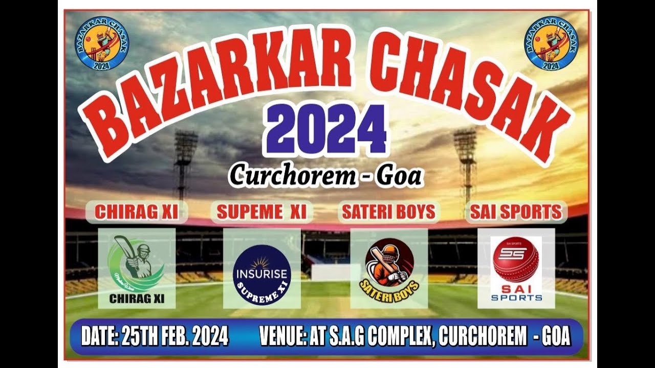 Bazarkar Chashak 2024 | SAG Complex Curchorem Goa - YouTube