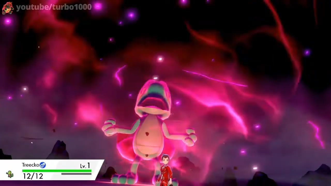 Treecko Cry + DYNAMAX Cry (Shiny) | Pokemon Sword and Shield - YouTube