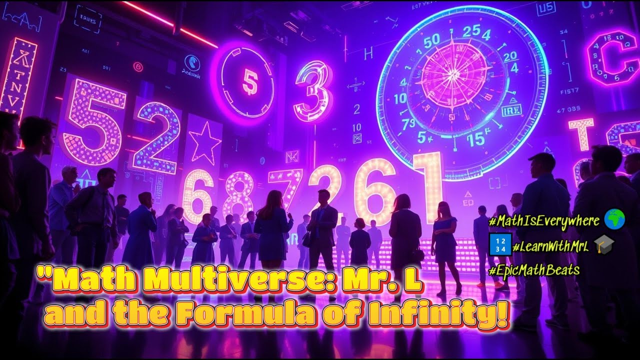 Math is Everywhere! Fun & Catchy Math Song with Mr. L | Learn Math ...