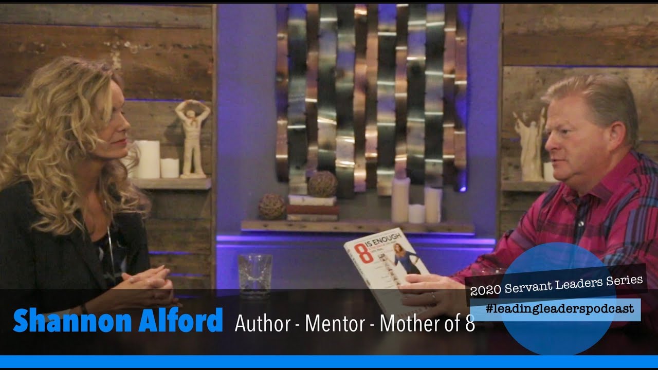 Interview with Shanon Alford Mother of 8 Author of 8 Is Enough by J ...