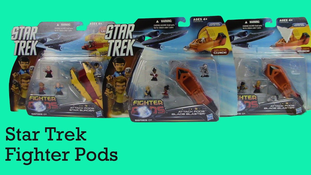 Star Trek Fighter Pods Attack Pods Blade Blaster Star Surger Reviews ...