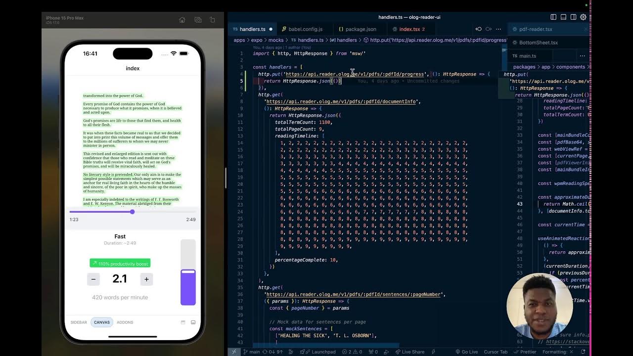 Building an Immersive Reading App in React Native - YouTube