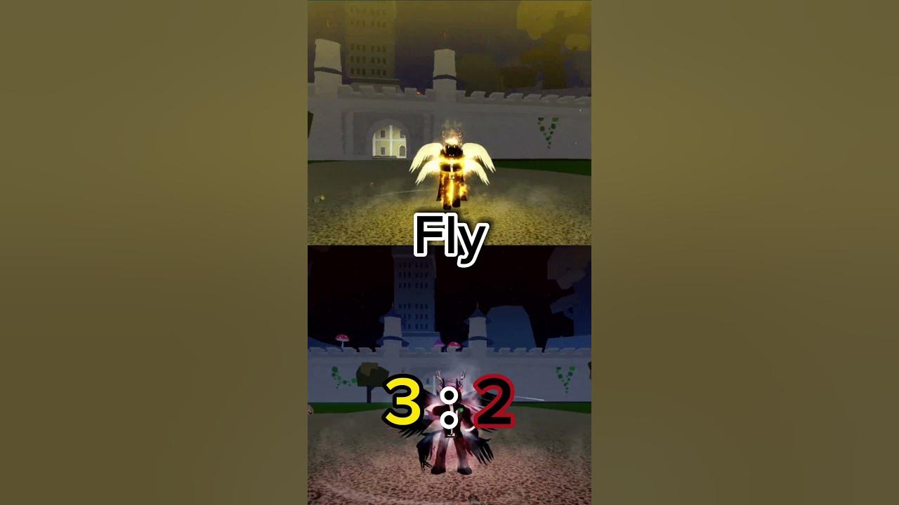 Angel V4 Vs Ghoul V4 Bloxfruits Race V4 Angel Ghoul 1v1 Youtube