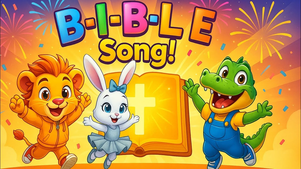 The B-I-B-L-E Song 🎶 | Bible Alphabet Dance for Kids | Praise Patrol ...